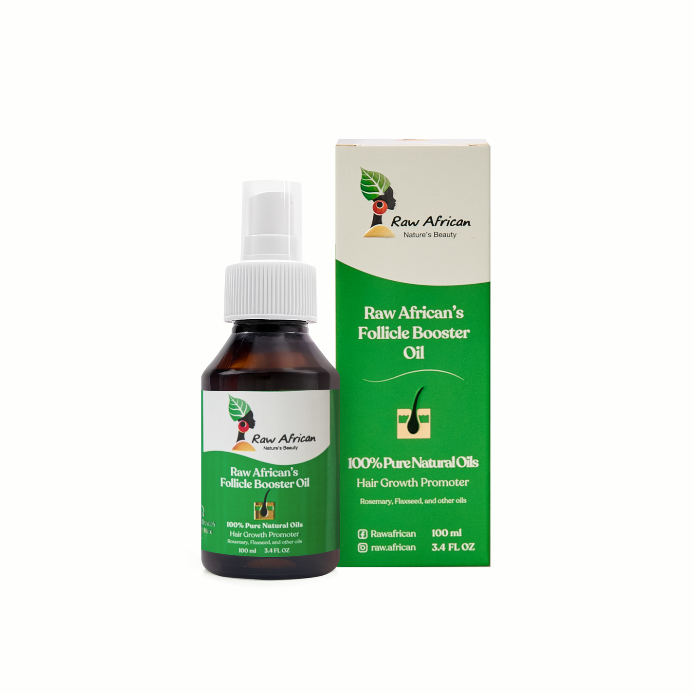 Hair Follicle Booster Oil | Raw African's Beauty Hub - Get the Raw ...