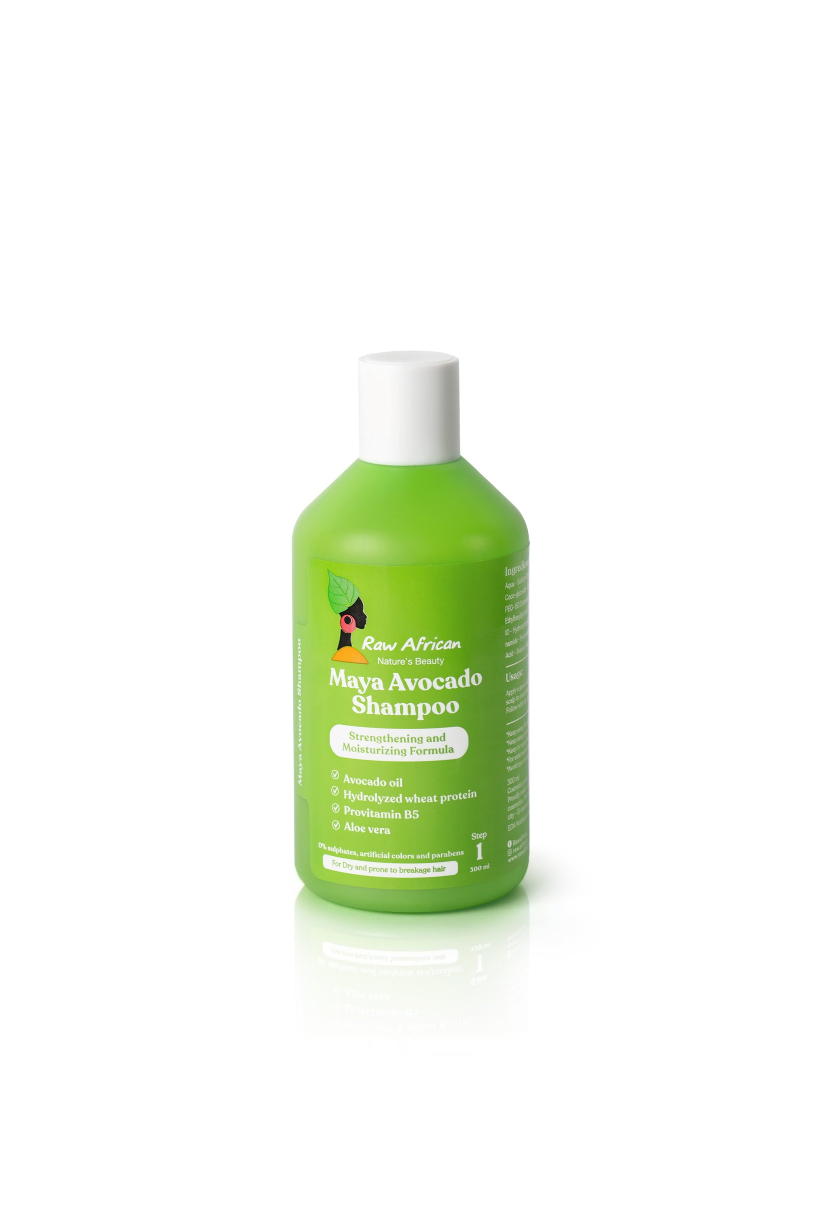 Maya Avocado Shampoo 300ml | Raw African's Beauty Hub - Get the Raw ...