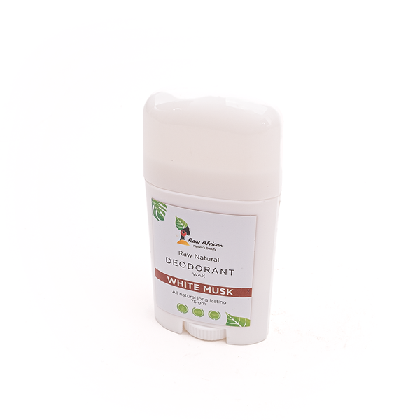 White Musk Deodorant | Raw African's Beauty Hub - Get the Raw Experience!